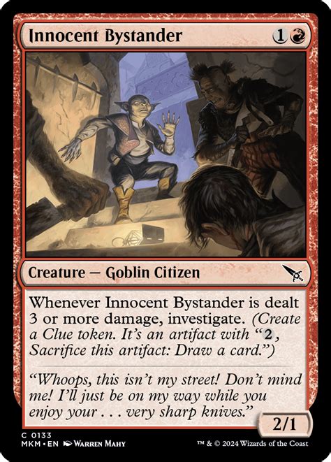 Mkm Innocent Bystander Card Gallery Rmagictcg