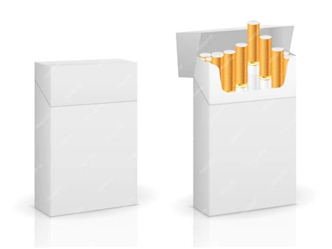 Premium Vector Cigarette Box Set