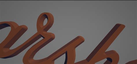 beveling text just not clicking in my head r blenderhelp
