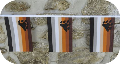 International Bear Brotherhood Lgbtq Gay Pride Flag Bunting
