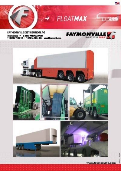 Faymonville Floatmax Inloader For Transport Of Glass