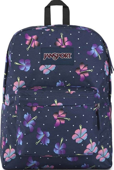 Jansport Superbreak Gradient Hibiscus School Bags Yarntons Free