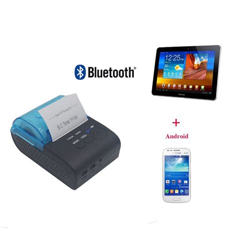 Pos 58mm Thermal Portable Bill Printer Bluetooth A Vicedeal