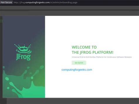 Deploy Jfrog Artifactory On Kubernetes With Ingress Computingforgeeks