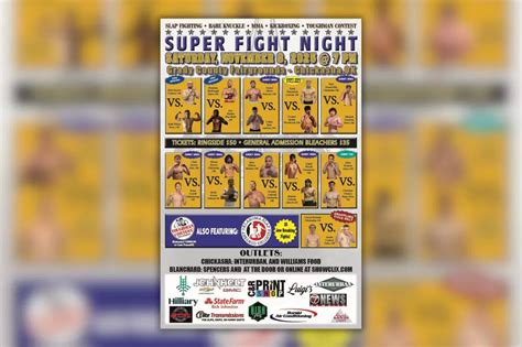 Win Tickets To Super Fight Night In Chickasha Oklahoma