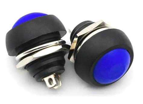 Waterproof Momentary Push Button Switch 12mm Epartners Nz