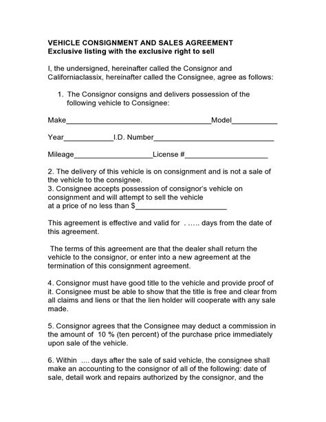 30 Simple Car Sale Contract Templates [100 Free]