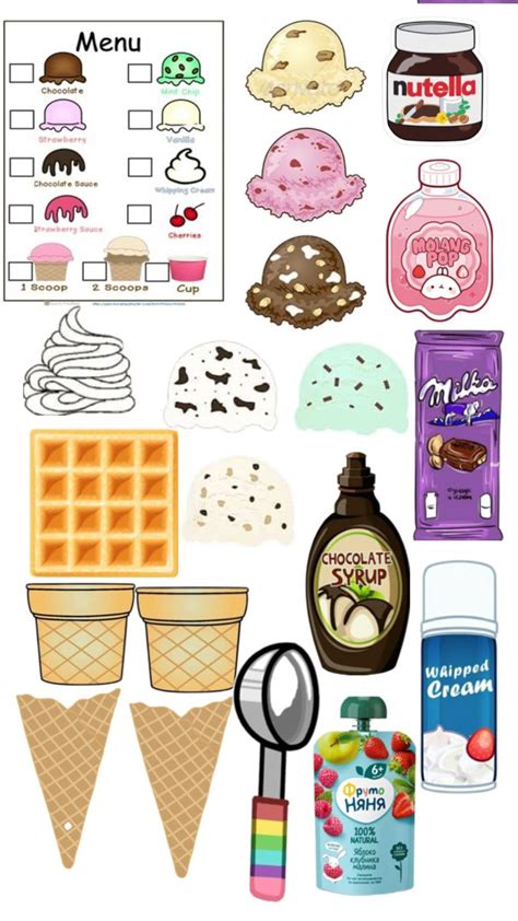 Dibujos De Helados Para Imprimir Helado Para Imprimir