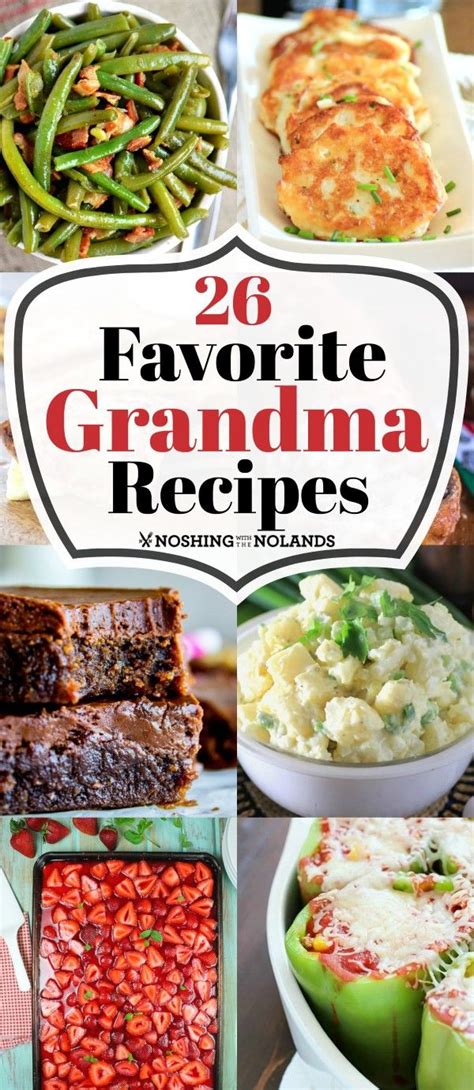 ~ 26 Favourite Grandma Recipes From Around The World For You To Enjoy