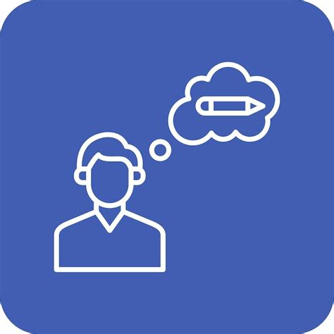 Premium Vector Thinking Icon