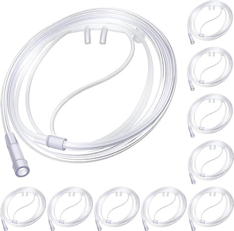 10 Pack 4ft Adult Oxygen Nasal Cannula Soft Oxygen Tubing For Adult