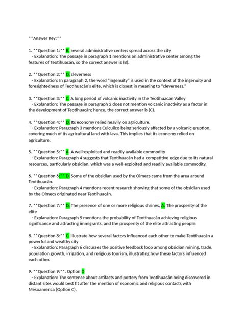 1501 24 Answer Key Practice Test 1 Pdf