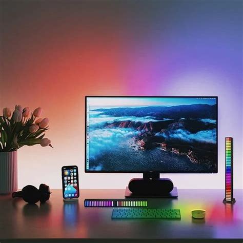 M Multicolor Smart LED Light Bar Music Sync Bit RGB Color Changing Led Lights For Home