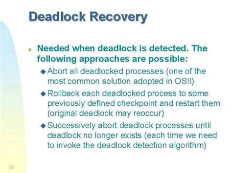 Concurrency Deadlock And Starvation Chapter 6 1 Deadlock