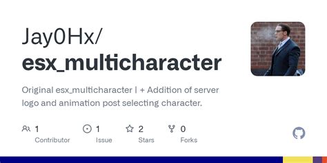 Github Jay0hx Esx Multicharacter Original Esx Multicharacter Addition Of Server Logo And