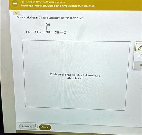 Naming And Drawing Organic Molecules Drawing A Skeletal Structure From