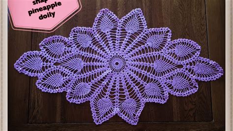 Large Pineapple Doily Crochet Patterns Pineapple Perfection Doily