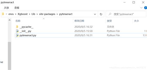 anaconda安装ocr——python tesseract is not installed or it s not in your