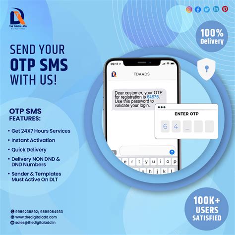 Otp Sms The Digital Add