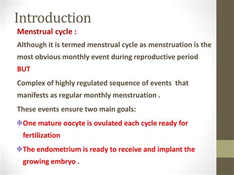 Solution Your Guide To Understand Menstrual Cycle And Physiology Of