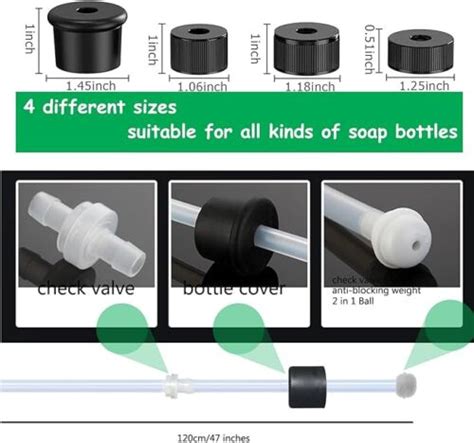 Sink Soap Dispenser Extension Tube Kit 47 Long Sink Soap Dispensers Tube Under Counter Soap