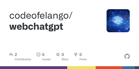 GitHub Codeofelango Webchatgpt