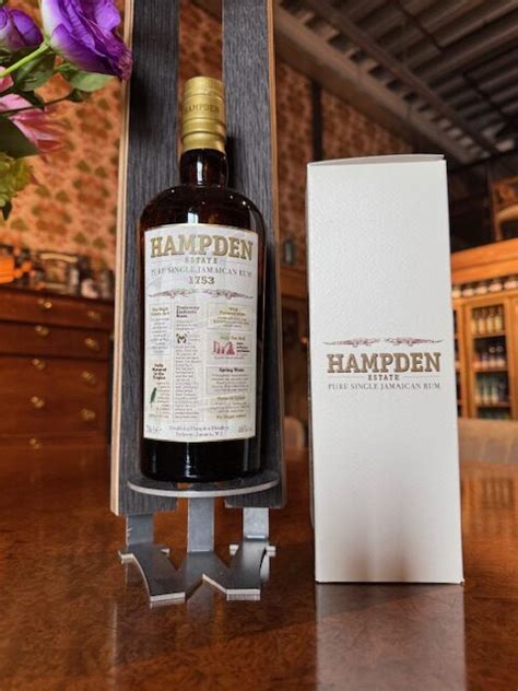 Hampden 1753 Estate Pure Single Jamaican Rum Whisky En Whiskey