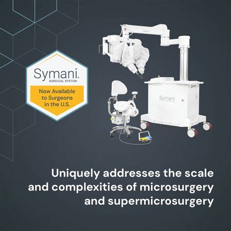 Symani Microsurgery Robotics Mmi Medical Microinstruments Inc