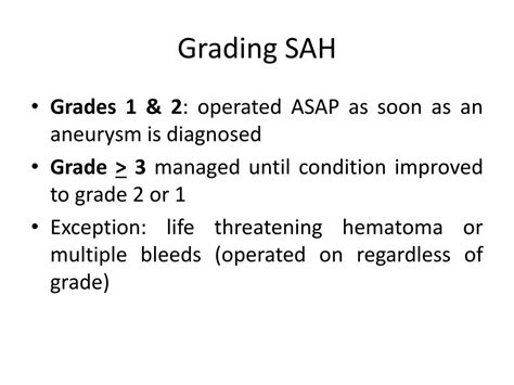 Ppt Subarachnoid Hemorrhage Powerpoint Presentation Free Download Id2769871