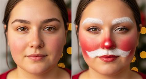 Santa Claus Makeup Tutorial 3 Minute Holiday Look That Actually Works