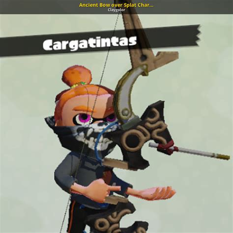Ancient Bow Over Splat Charger Mod For Splatoon Splatoon Mods