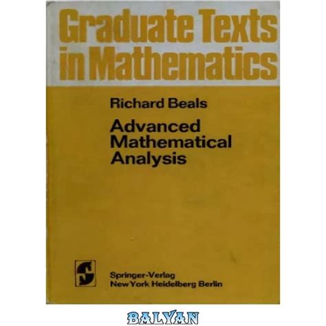 خرید و قیمت دانلود کتاب Advanced Mathematical Analysis Periodic