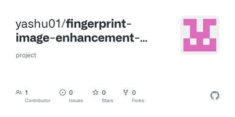 Github Yashu01fingerprint Image Enhancement Through Wavelet