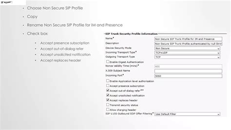 Cucm And Imandpresence Server Integration Ppt