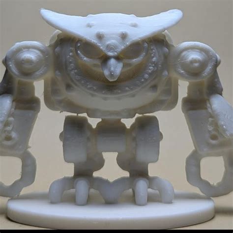 Free Stl File Clockwork Owlbear Dndttrpg 🎲 Obj・template To