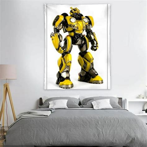 Transformer Themed Tapestry 40 X 60 Inches With Rich Colors And Vivid