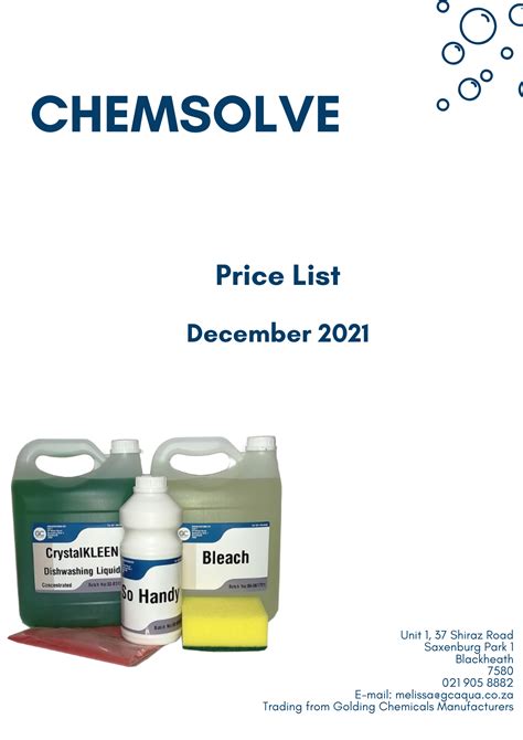 Chemsolve Page 1 Facebook