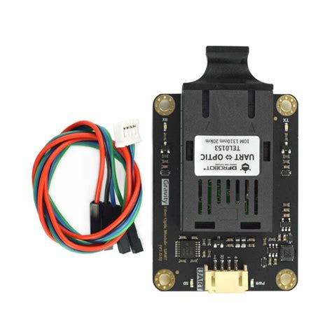 Dfrobot Gravity Uart Fiber Optic Transceiver Module Robocraze