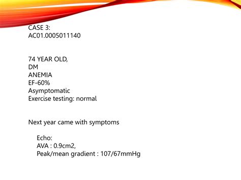 Aortic Stenosis Echo Cardiology Medicine Pptx