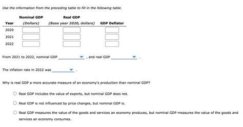 Solved Consider A Simple Economy That Produces Two Goods