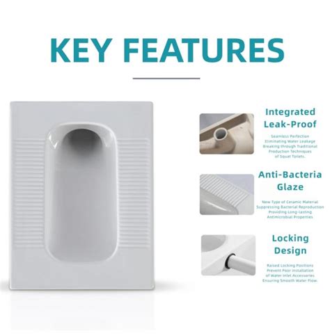 560420190mm Bathroom Toilet Squatting Pan With Cistern S Trap P Trap