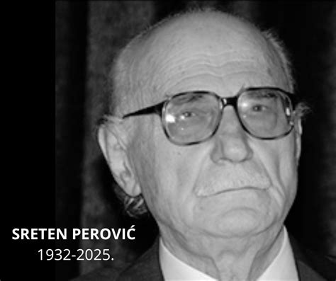 In Memoriam Sreten PeroviĆ Cnp