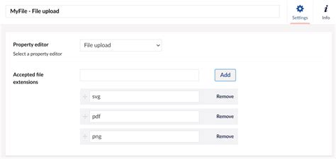 File Upload Umbraco Cms