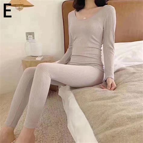 Female Thermal Underwear Sexy Womens Clothes Grandado