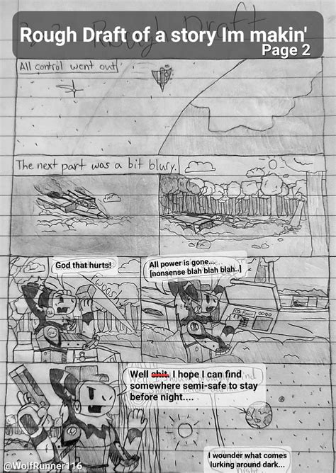 rough draft part 1 by wolfrunner116 on newgrounds