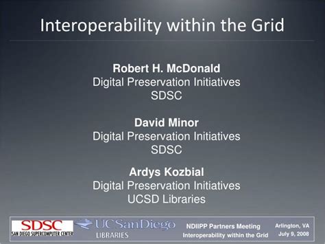 ppt interoperability within the grid powerpoint presentation free