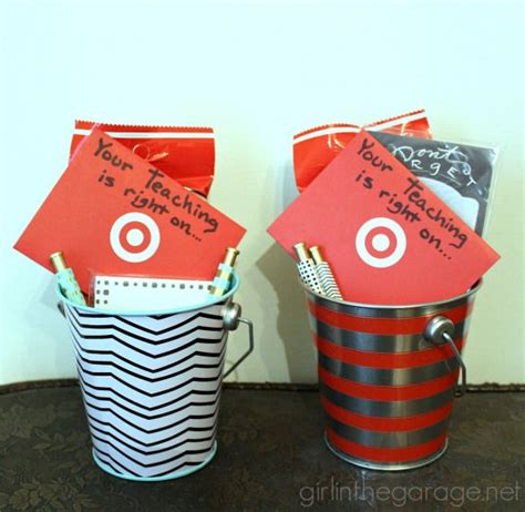 Cute And Easy Target Themed Teacher T Idea