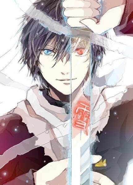 『野良神 ノラガミ』插画 动漫 夜雪 这位画 堆糖，美图壁纸兴趣社区