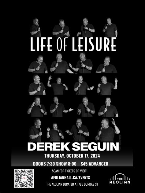 Derek Seguin Life Of Leisure The Aeolian Hall