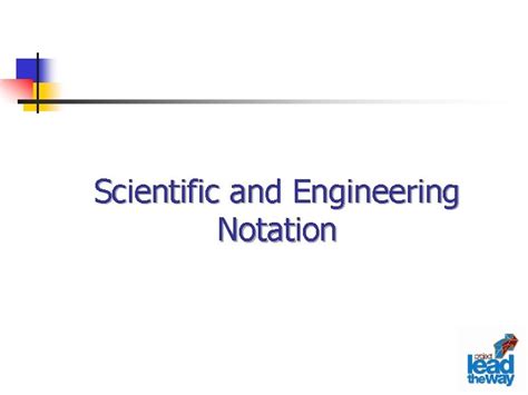 Scientific And Engineering Notation Prefixes And Conversions N